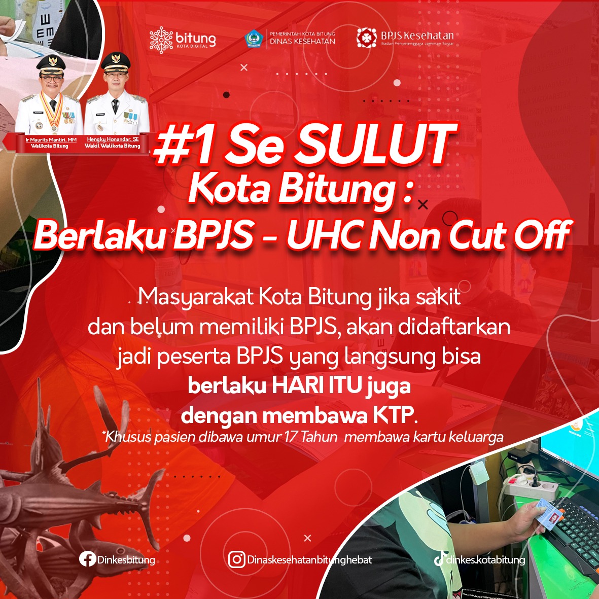 Pemerintah Kota Bitung Tanggulangi BPJS Penyelenggara Pemilu | MANADOLIVE.CO.ID